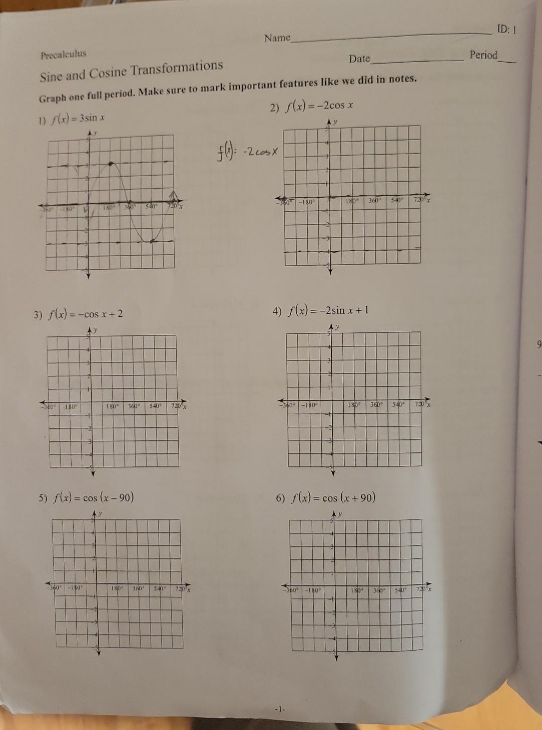 Solved Hi I need help and answers on 1. , 2. , 3. , 4. , 5. | Chegg.com
