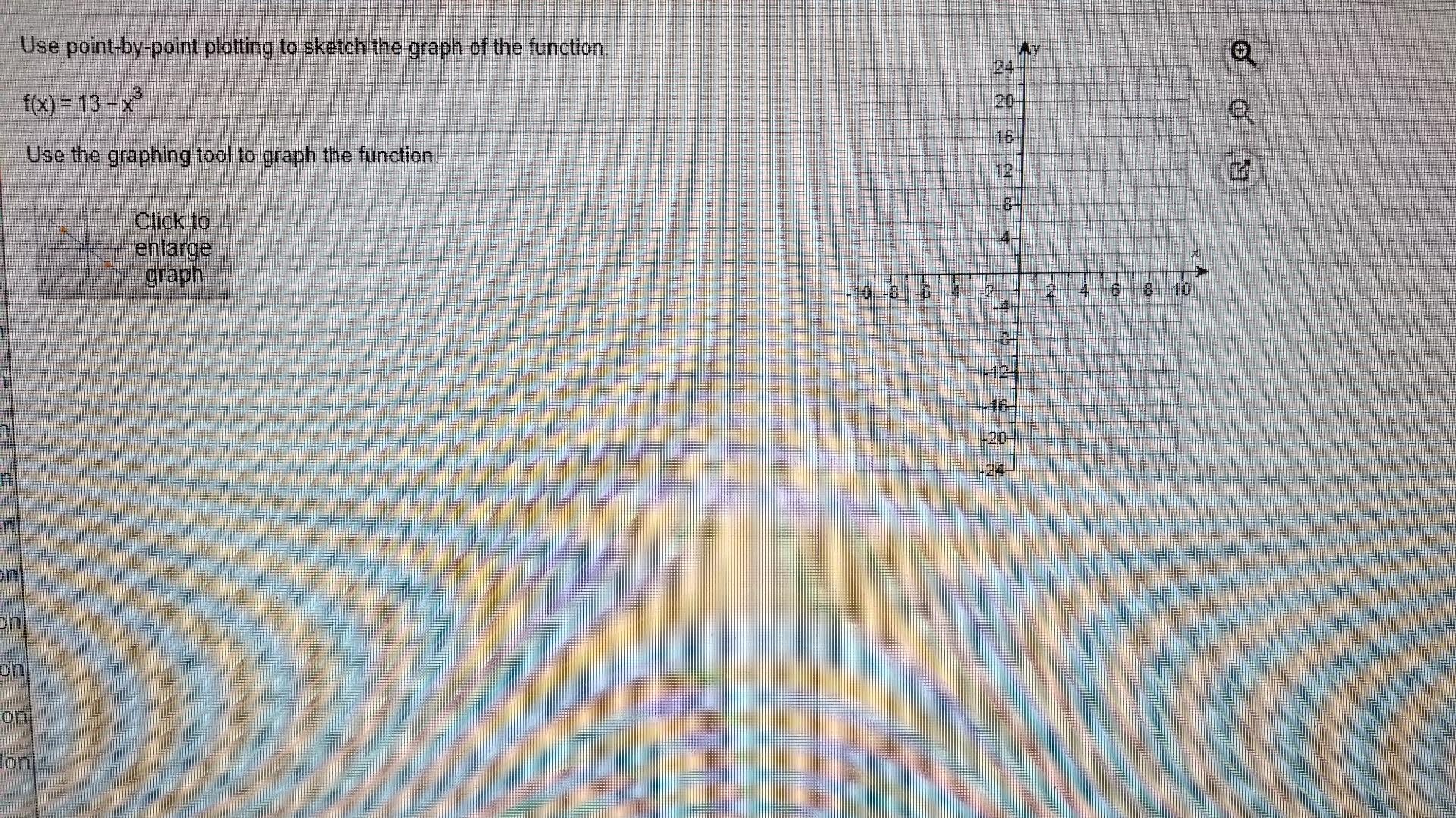 Solved Use point-by-point plotting to sketch the graph of | Chegg.com