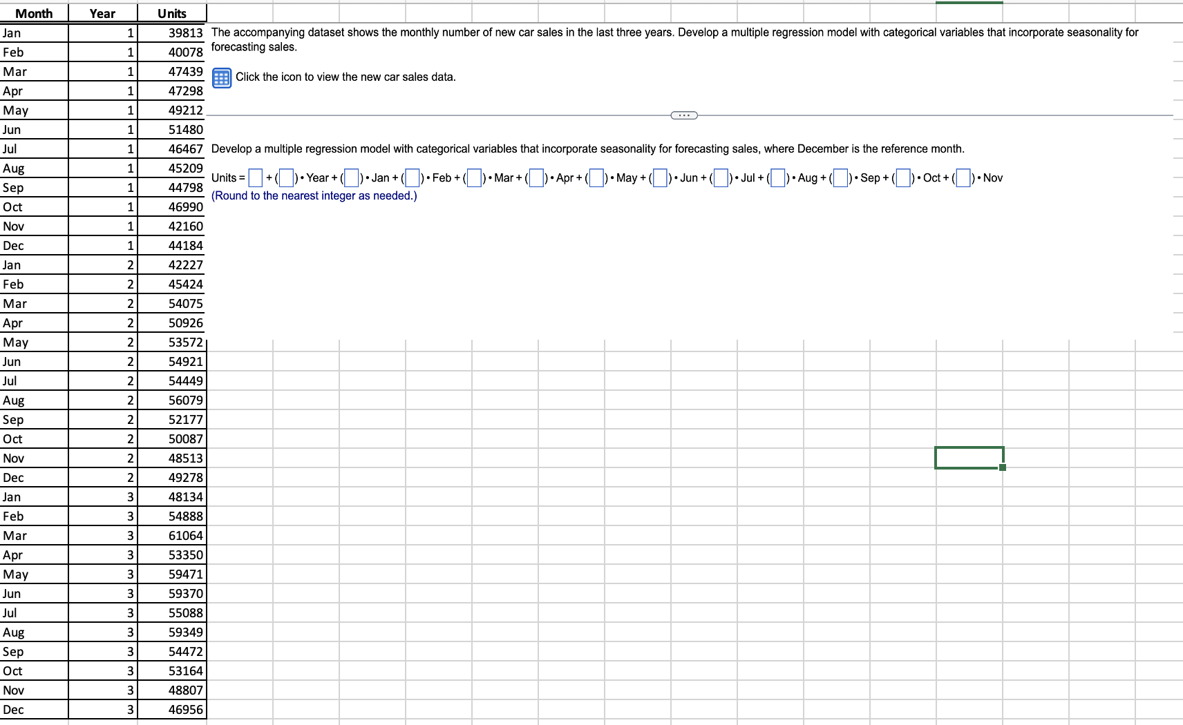Solved Develop a multiple regression model with categorical | Chegg.com