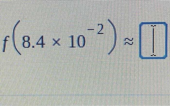 Solved Approximate f(x)=lnx for the given values of x. Round | Chegg.com