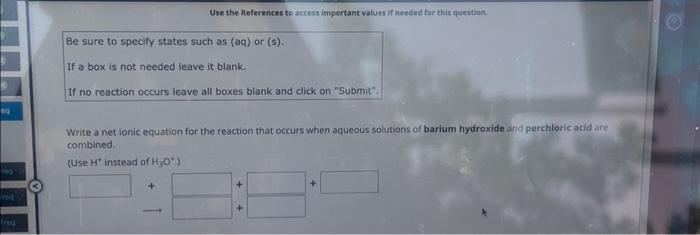Solved eq req Treq freq Use the References to access | Chegg.com