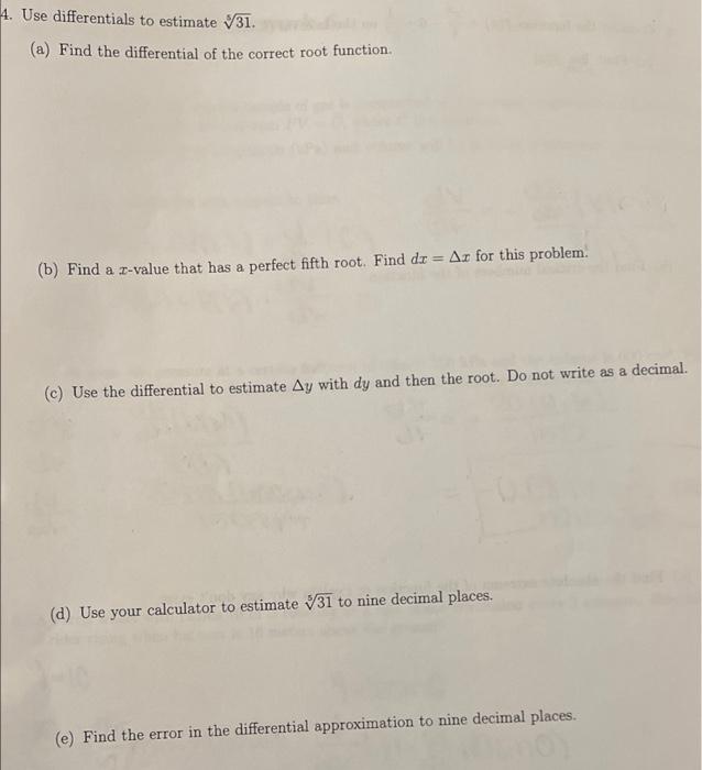 Solved (b) Find a x-value that has a perfect fifth root. | Chegg.com