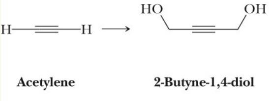 Solved HO OH H- -H H Acetylene 2-Butyne-1,4-diol | Chegg.com