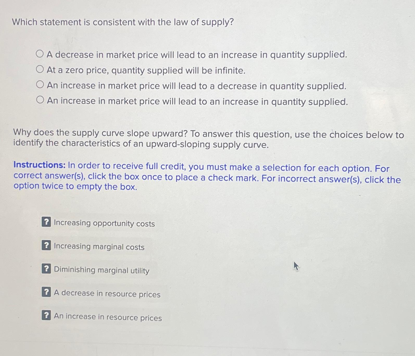 Solved Which statement is consistent with the law of | Chegg.com