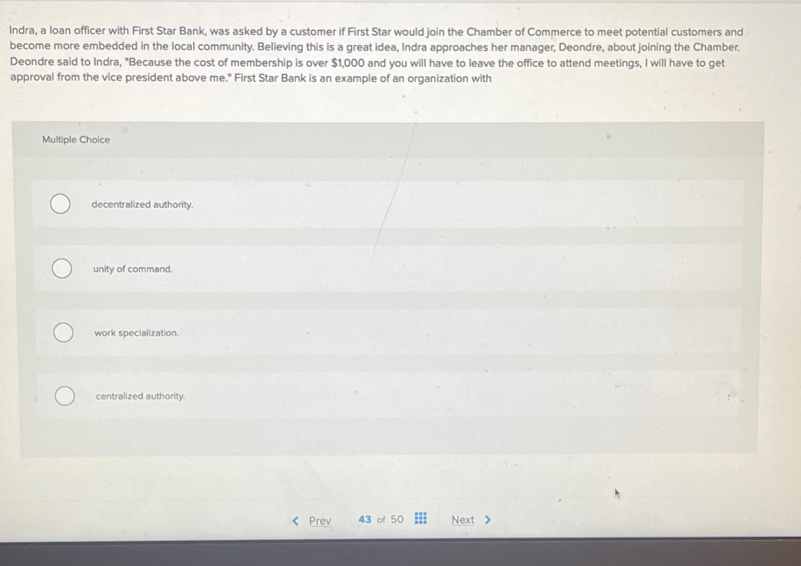 Solved Indra, a loan officer with First Star Bank, was asked | Chegg.com