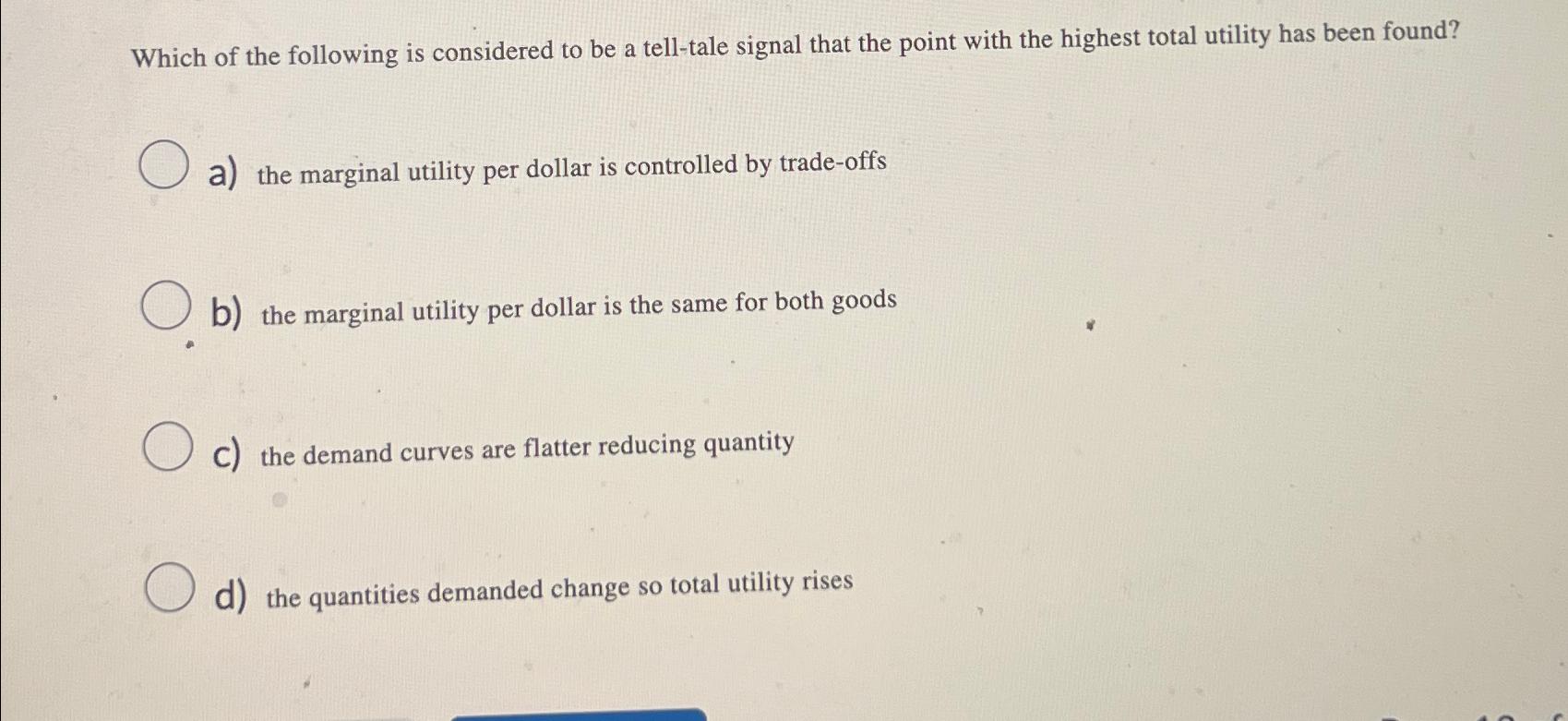 Solved Which of the following is considered to be a | Chegg.com