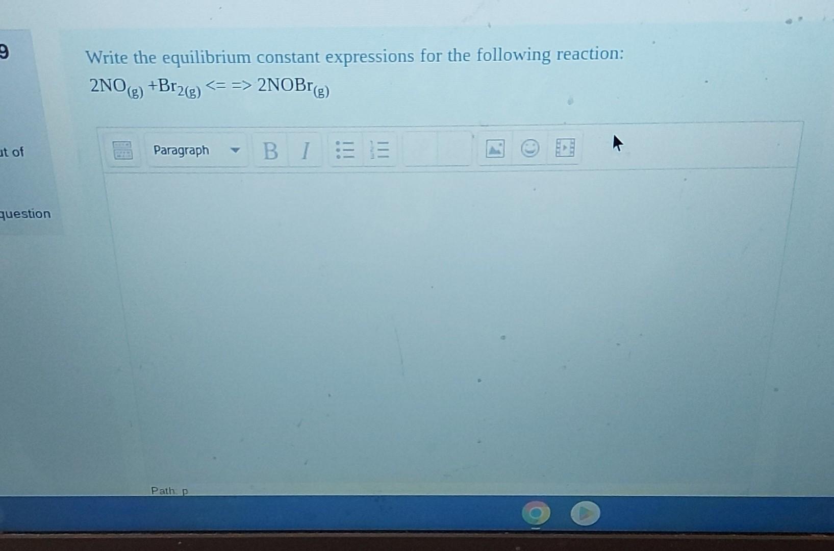 Solved Write the equilibrium constant expressions for the | Chegg.com