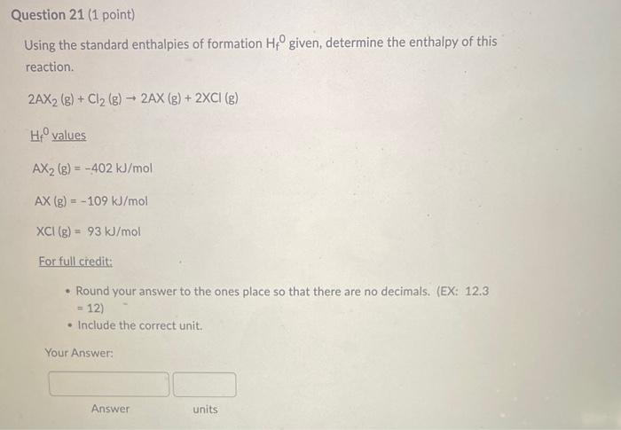 Solved Using the standard enthalpies of formation Hf0 given, | Chegg.com