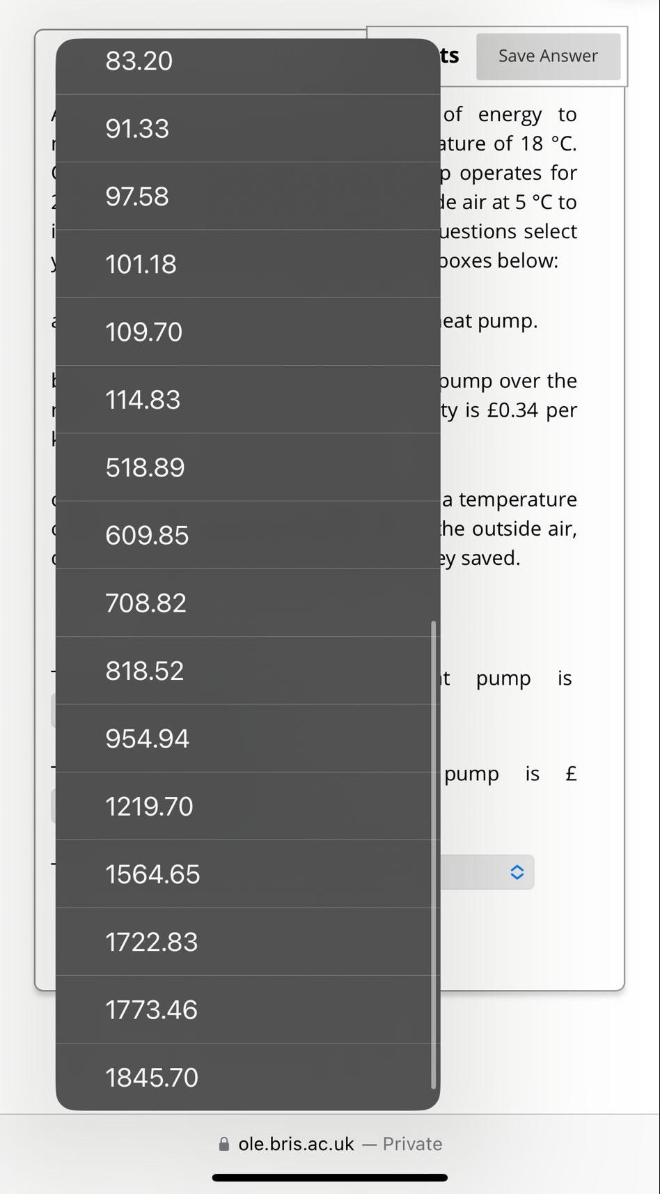 Solved A heat pump supplies 130,000 kJ/h of energy to | Chegg.com