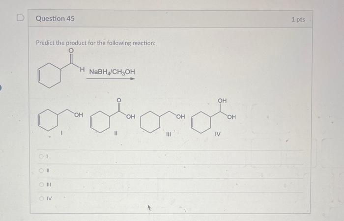 Solved Predict the product for the following reaction: | Chegg.com