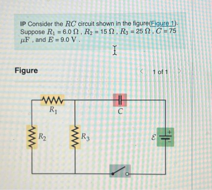 Solved Find the time constant. Express your answet using two | Chegg.com
