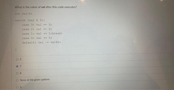 Solved Given the following java statement: final int ROWS | Chegg.com