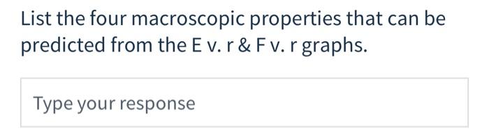 Solved List the four macroscopic properties that can be | Chegg.com