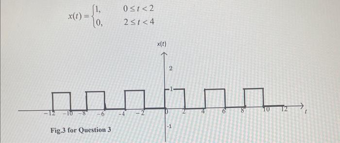 Solved 4 Consider A Continuous Time Ct Lti System Whose 