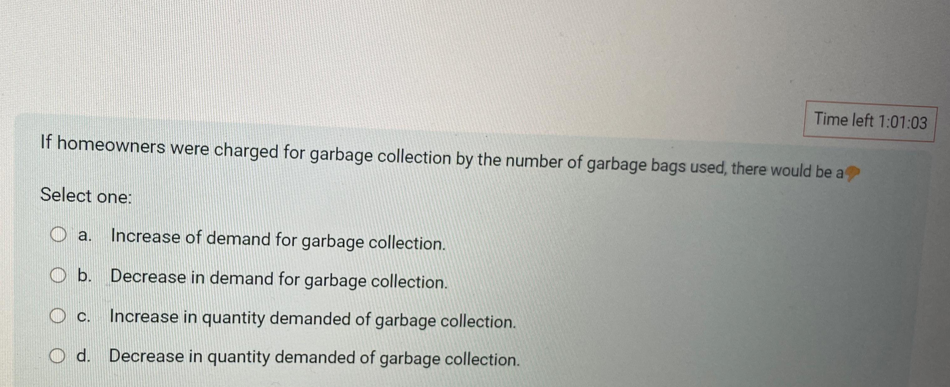 Solved Time Left 1 01 03if Homeowners Were Charged For