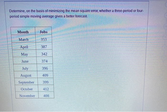 Solved Determine, on the basis of minimizing the mean square | Chegg.com