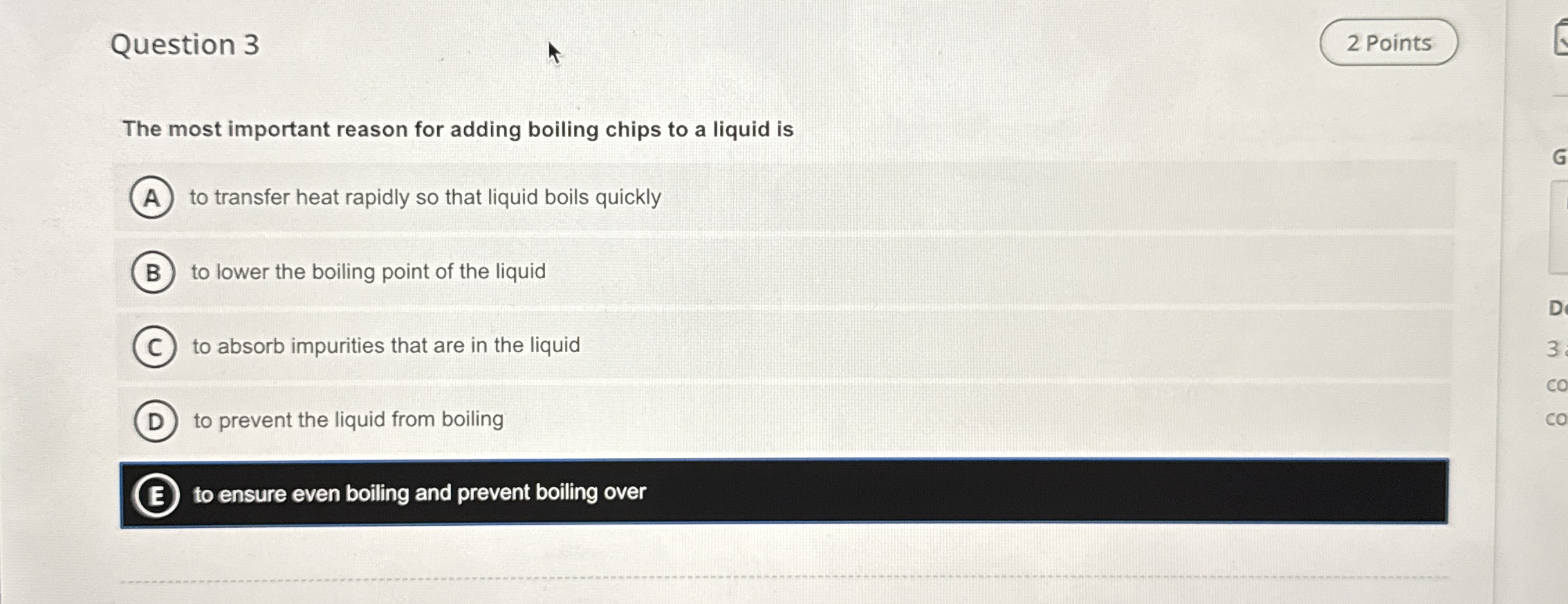 Solved Question 32 ﻿PointsThe most important reason for | Chegg.com