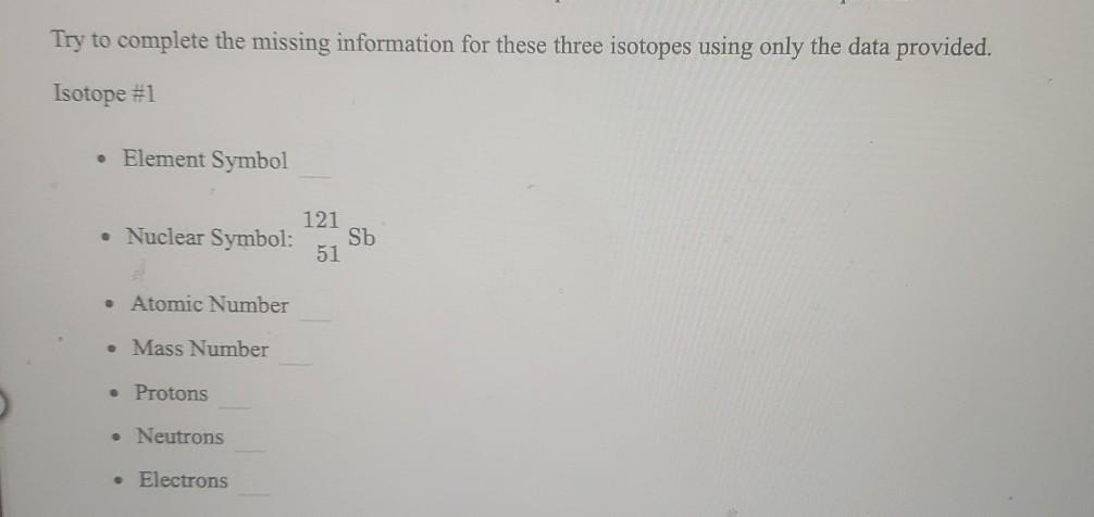 Solved Try to complete the missing information for these | Chegg.com