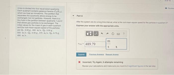 Solved A box is divided into four equal-sized quadrants. | Chegg.com