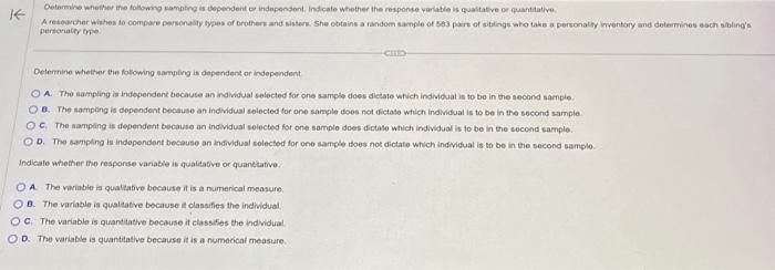 Solved Without doing any computation, put the following in | Chegg.com