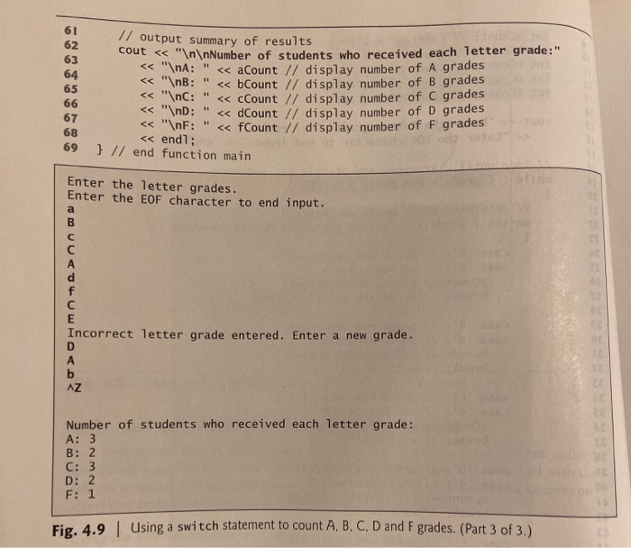 Solved Modify the code found below in Figure 4.9 to | Chegg.com
