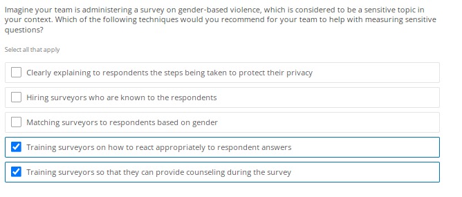 Solved Imagine your team is administering a survey on | Chegg.com
