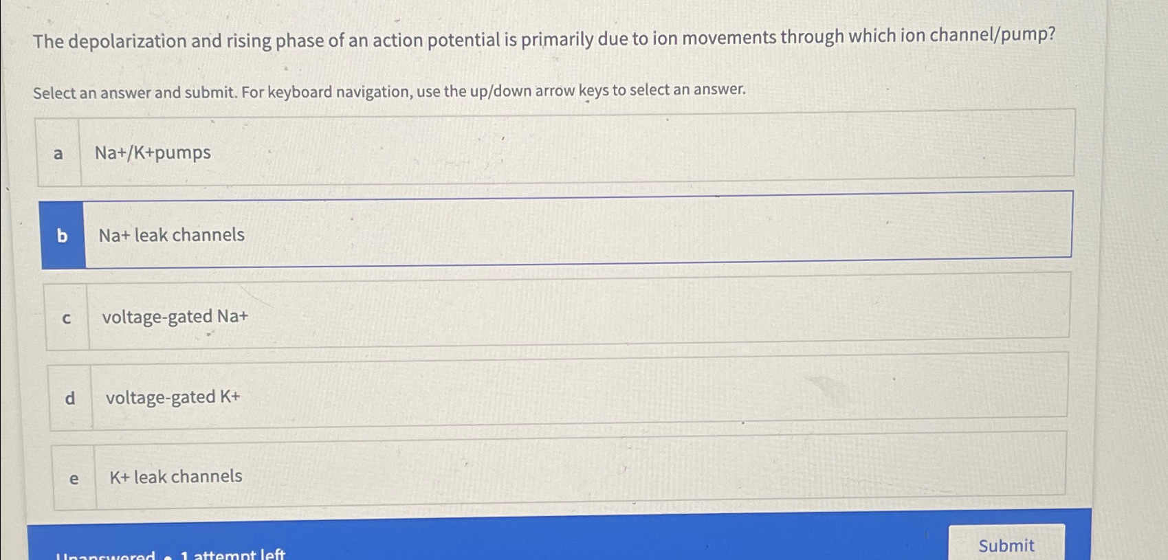 Solved The depolarization and rising phase of an action | Chegg.com