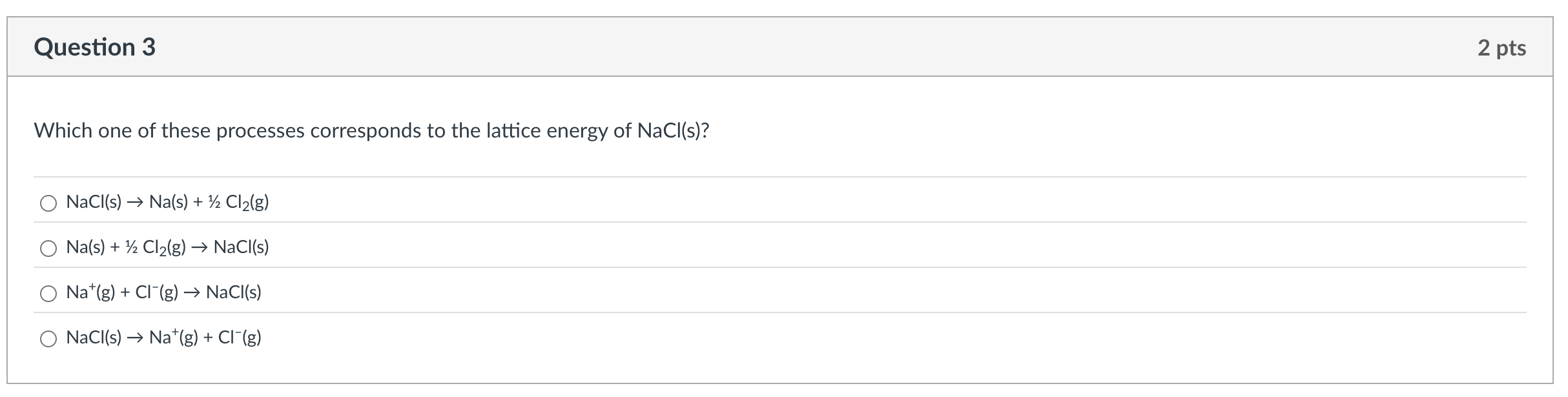 Solved Question 3Which one of these processes corresponds to | Chegg.com