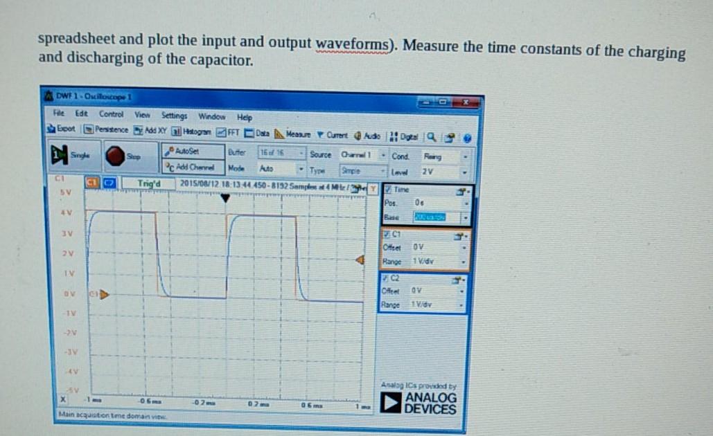 Step 3 Observe The Input And Output Waveforms The 