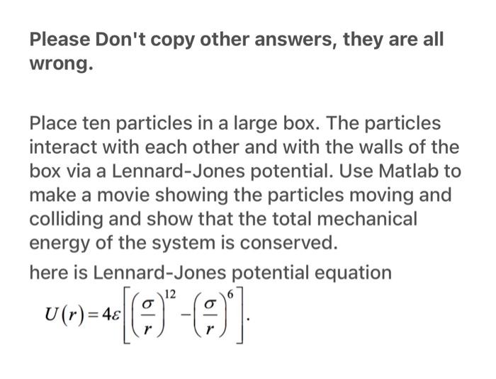 Solved Please Don't copy other answers, they are all wrong. | Chegg.com