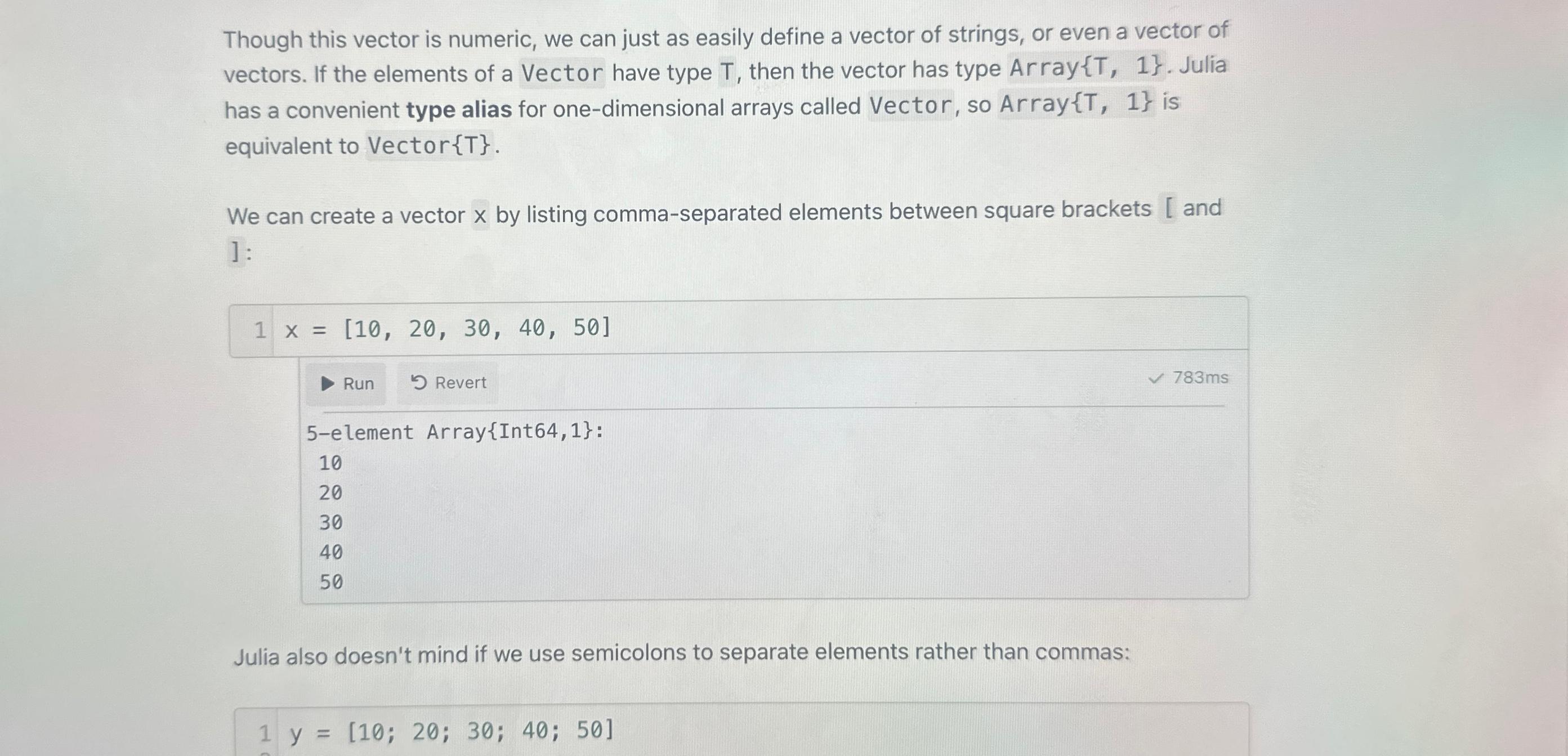 Solved Though this vector is numeric, we can just as easily | Chegg.com