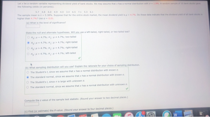 Solved Let x be a random variable representing dividend | Chegg.com