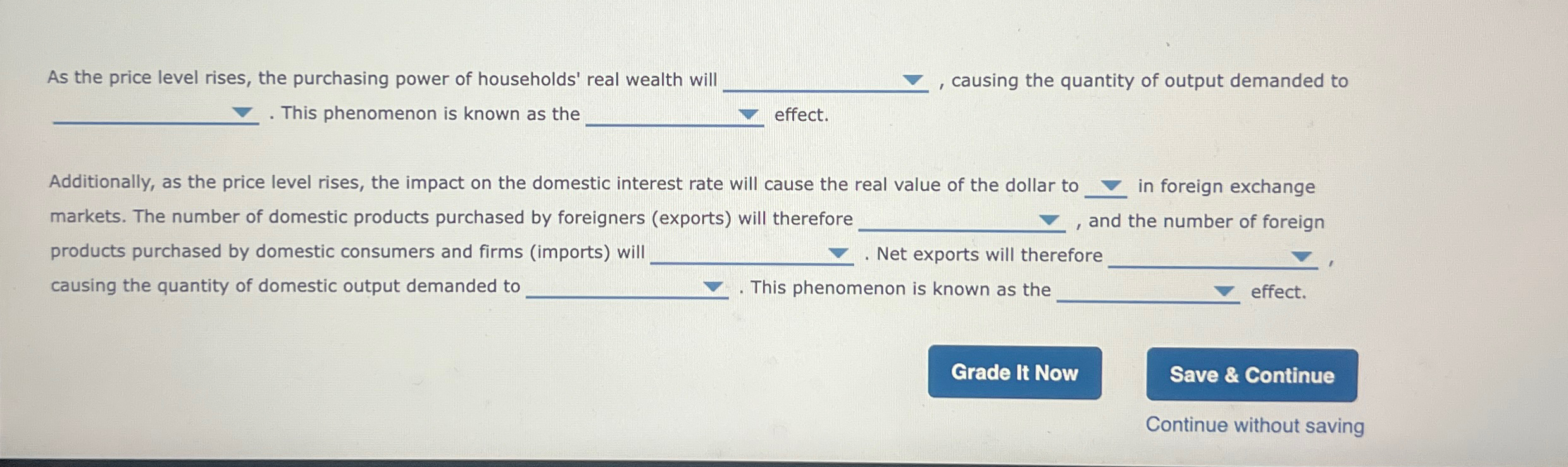 Solved As the price level rises, the purchasing power of | Chegg.com
