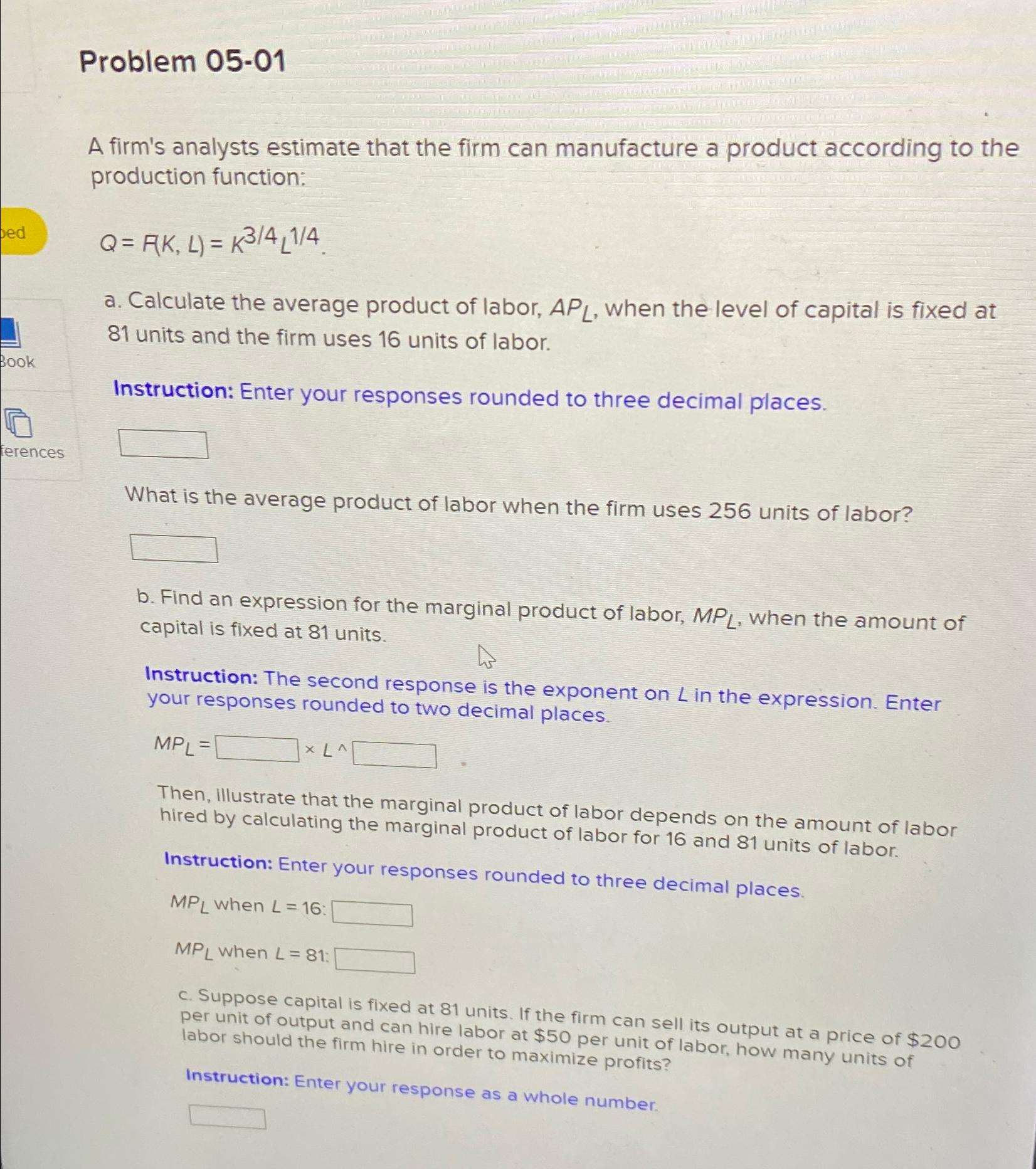Solved Problem 05-01A firm's analysts estimate that the firm | Chegg.com