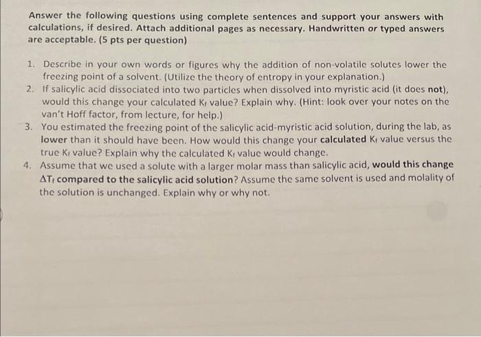 Solved Answer the following questions using complete | Chegg.com