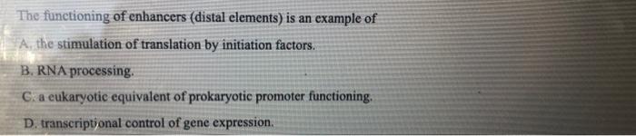 Solved please provide an long explanation for why each | Chegg.com