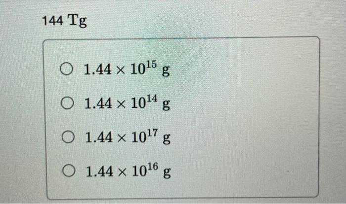 Solved Use scientific notation to express each quantity with | Chegg.com