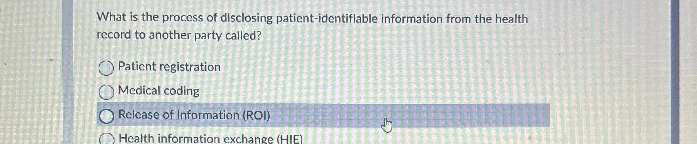 Solved What is the process of disclosing | Chegg.com