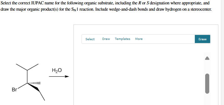 Solved Select the correct IUPAC name for the following | Chegg.com