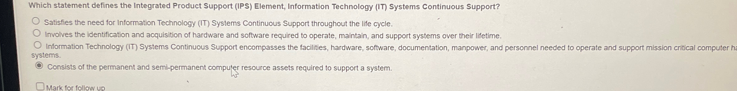 Solved Which statement defines the Integrated Product | Chegg.com