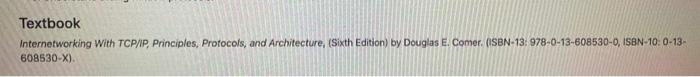 Solved 5. (15 Points) The TCP/IP layering architecture is | Chegg.com