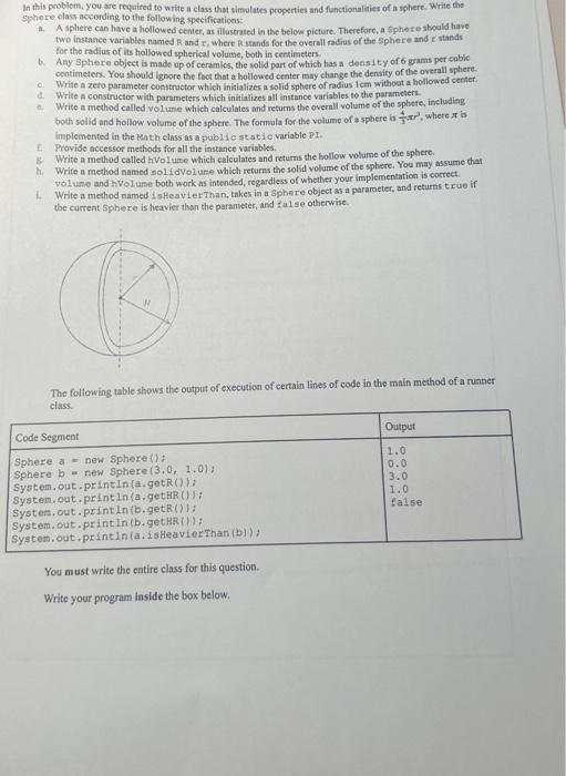Solved use javaIn this problem, you are required to write a | Chegg.com