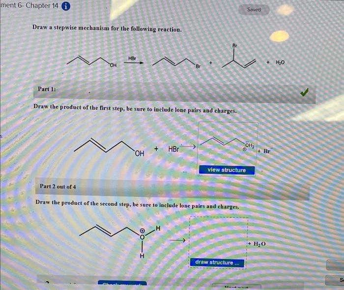 Solved Draw a stepwise mechanism for the following reaction. | Chegg.com