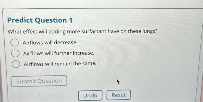 Solved What effect will adding more surfactant have on these | Chegg.com