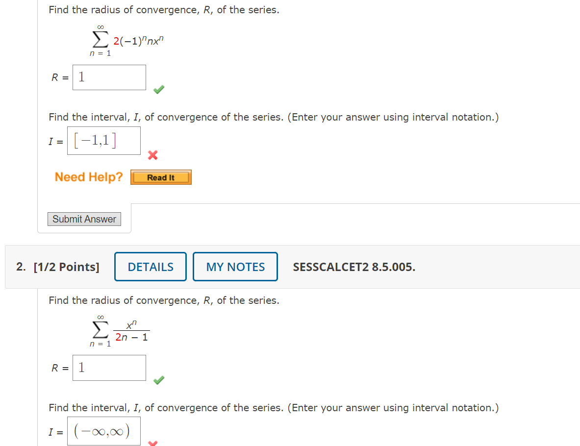 Solved Find the radius of convergence, R, ﻿of the | Chegg.com