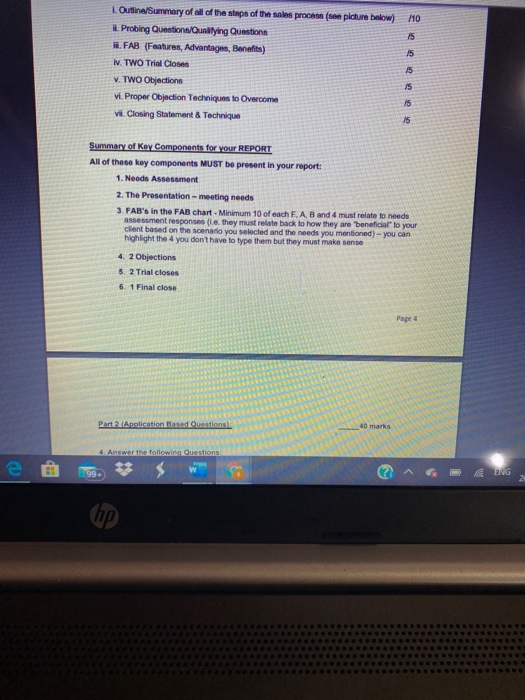 final presentation assignment