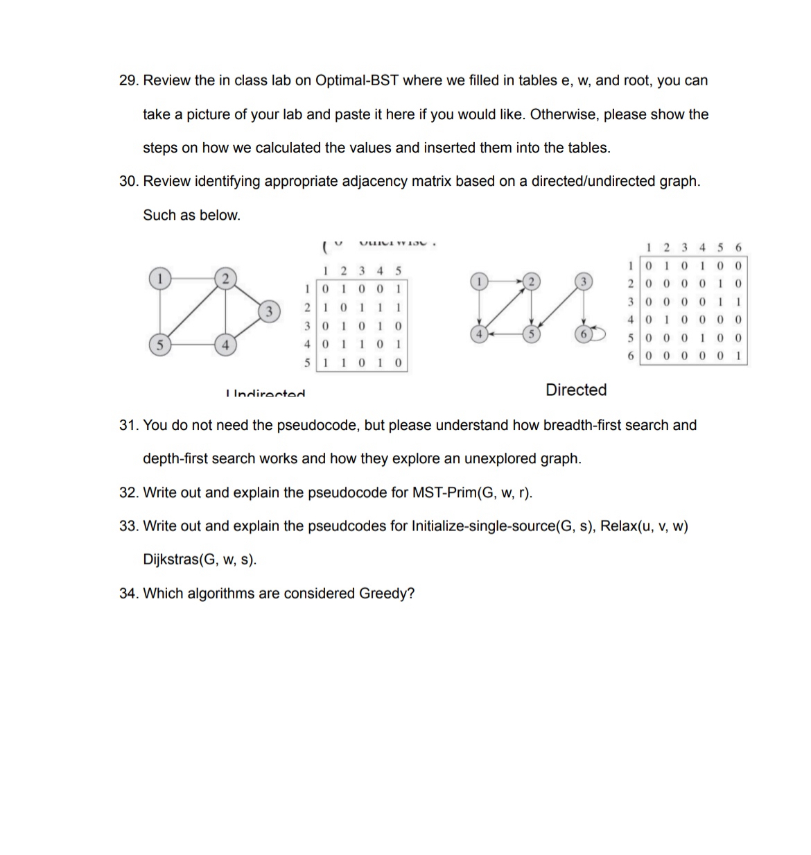 CSIT-212 ﻿Final Study Guide - ﻿Remember that this | Chegg.com