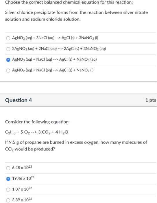 Solved Choose the correct balanced chemical equation for | Chegg.com