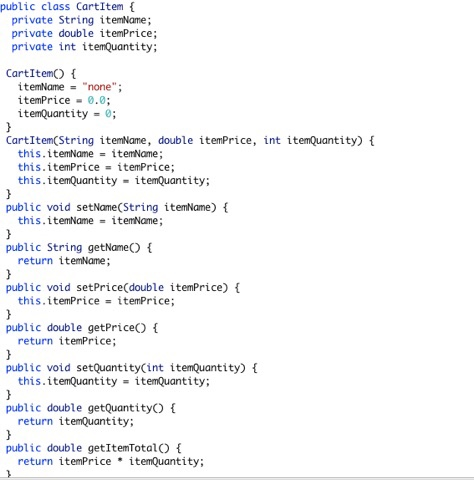 Solved Programming Language: Java CodeTo complete this | Chegg.com