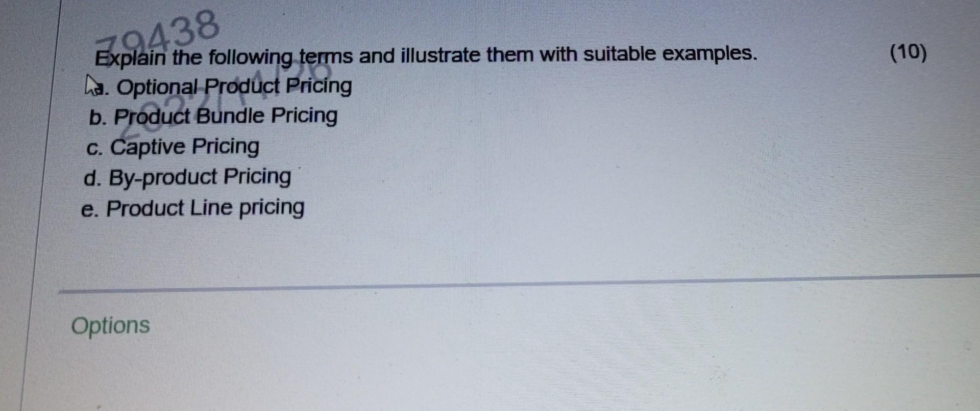 Solved Explain the following terms and illustrate them with | Chegg.com